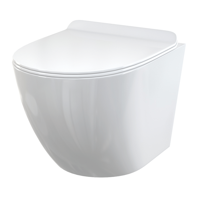 ALCA fali WC + slim WC ülőke softcloe, duroplast - ALCA