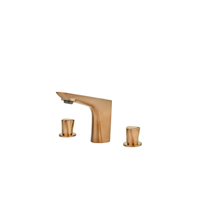 STROHM TEKA Itaca alsó bekötésű mosdó csaptelep, tüzes bronz - STROHM TEKA