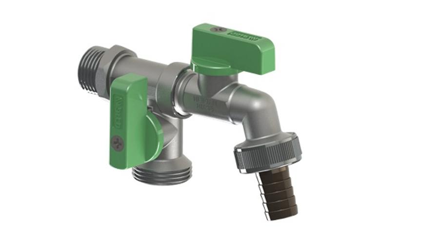 ARCO DUAL réz csap 1/2, 2 darab 3/4-es csatlakozással - ARCO