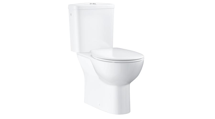GROHE Bau Ceramic monoblokkos WC szett, mély, alsó, Rimless - GROHE