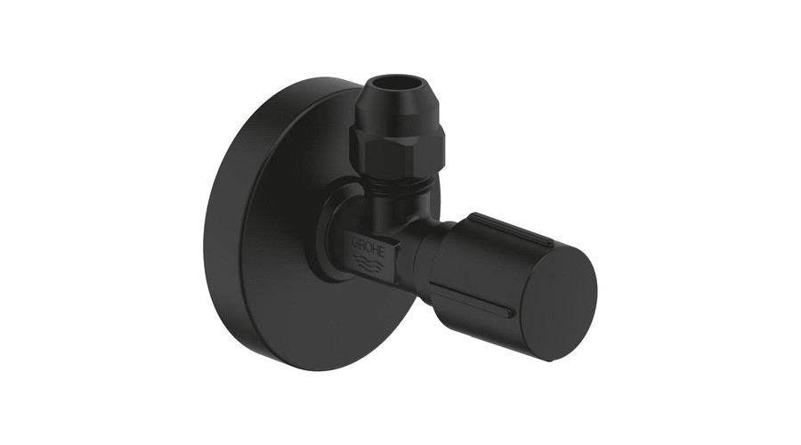 GROHE sarokszelep, 3/8, phantom black - GROHE