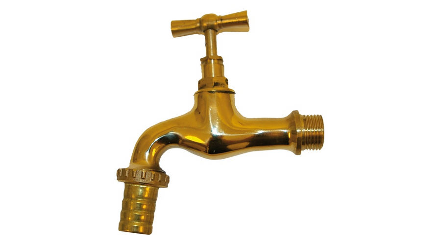 Kerti csap, réz, 1/2