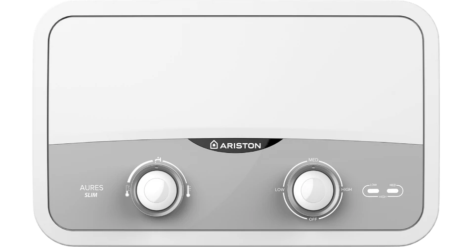 ARISTON Aures Slim Flow SF 7 SH EU 7 kW elektromos átfolyós vízmelegítő ...