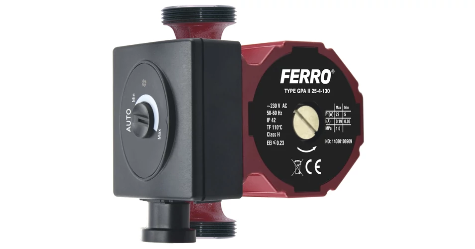 FERRO GPA II 25-4 130 keringető szivattyú - FERRO