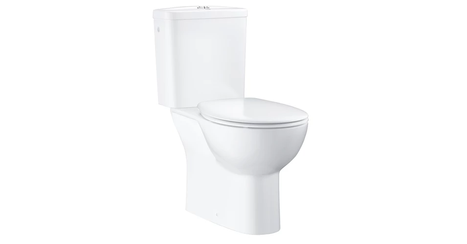 GROHE Bau Ceramic monoblokkos WC szett, mély, alsó, Rimless - GROHE