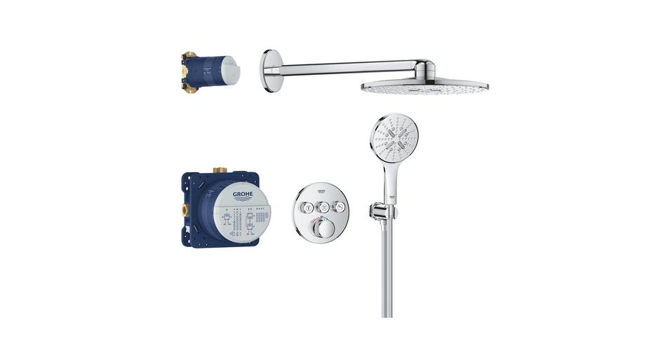 GROHE Grohtherm SmartControl rejtett zuhanyrendszer Rainshower ...