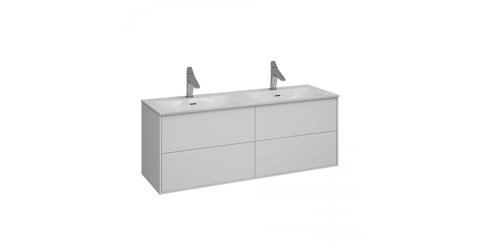 STROHM TEKA Sense 4 fiókos mosdószekrény jobbos vagy balos mosdóhoz ...