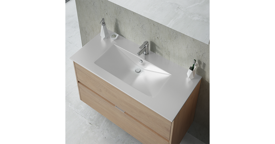 STROHM TEKA Inca kerámia mosdó, 60 cm - STROHM TEKA