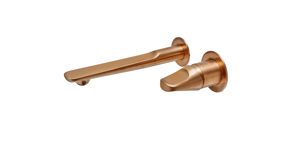 STROHM TEKA Sense fali mosdó csaptelep, tüzes bronz - STROHM TEKA