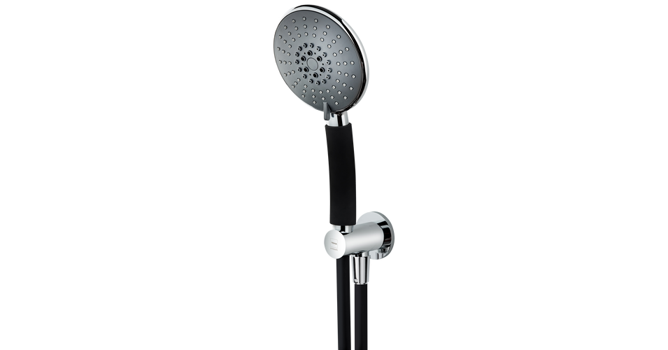 STROHM TEKA Sense zuhanyszett, króm/fekete - STROHM TEKA