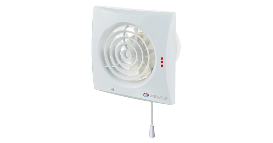 VENTS 100 Quiet VT ventilátor, húzózsinóros, időzítős, golyóscsapágyas ...